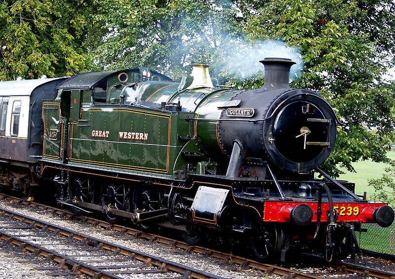 "Goliath The Steam Engine" by Don Payne | Redbubble