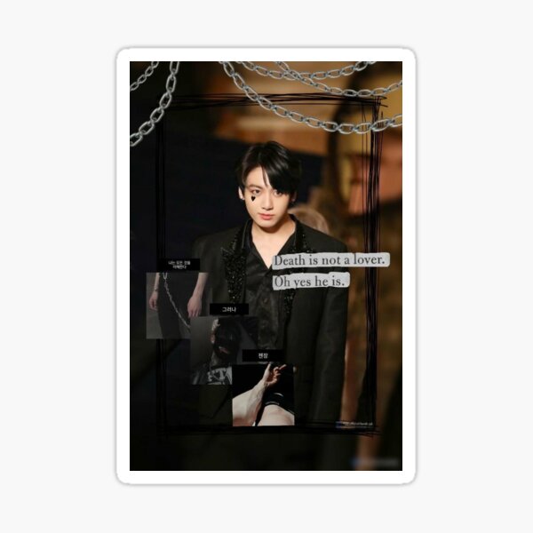 "BTS JK" Sticker for Sale by keerthigan | Redbubble