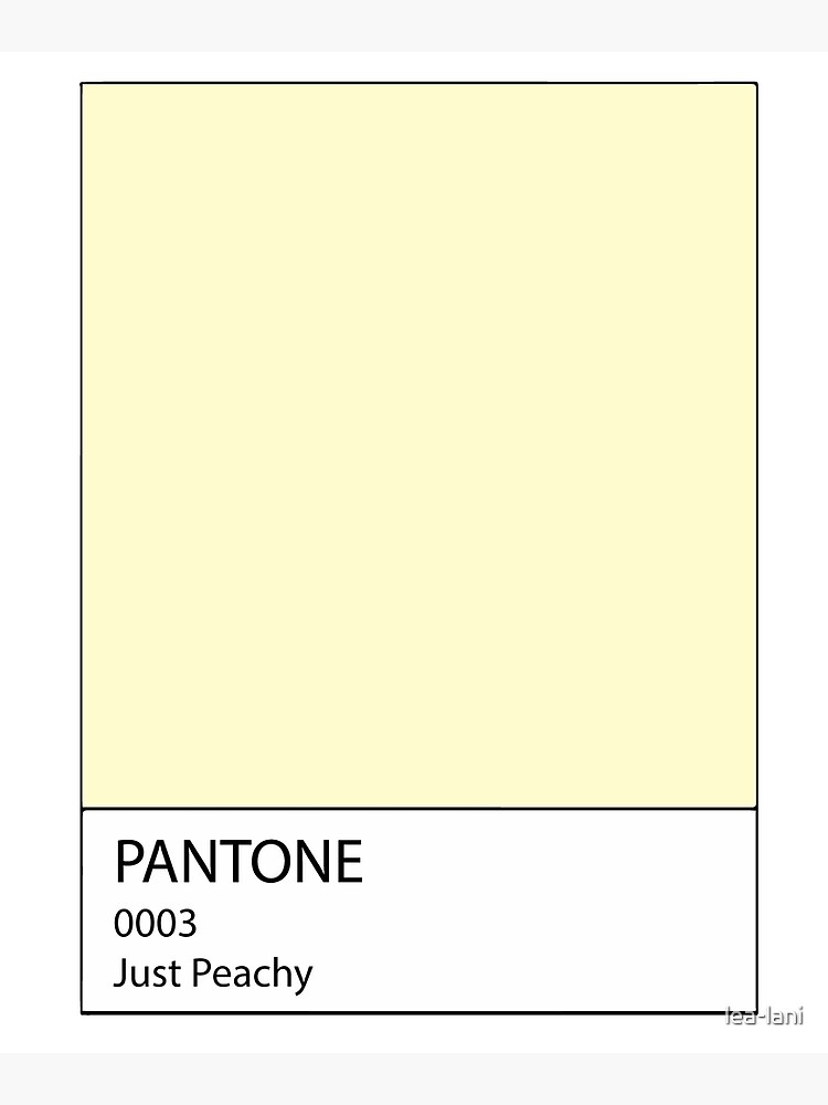 "Pastel Yellow Pantone" Mounted Print for Sale by lea-lani | Redbubble