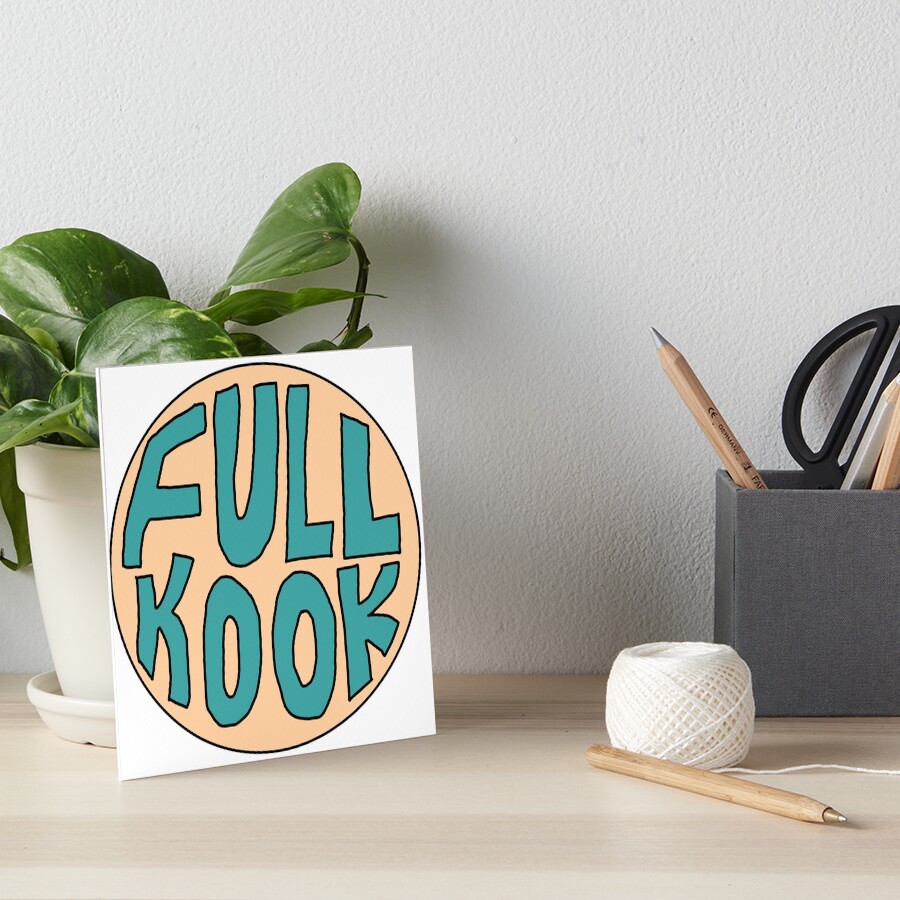 "Full Kook Outer Banks on Netflix " Art Board Print by courtneyklich ...