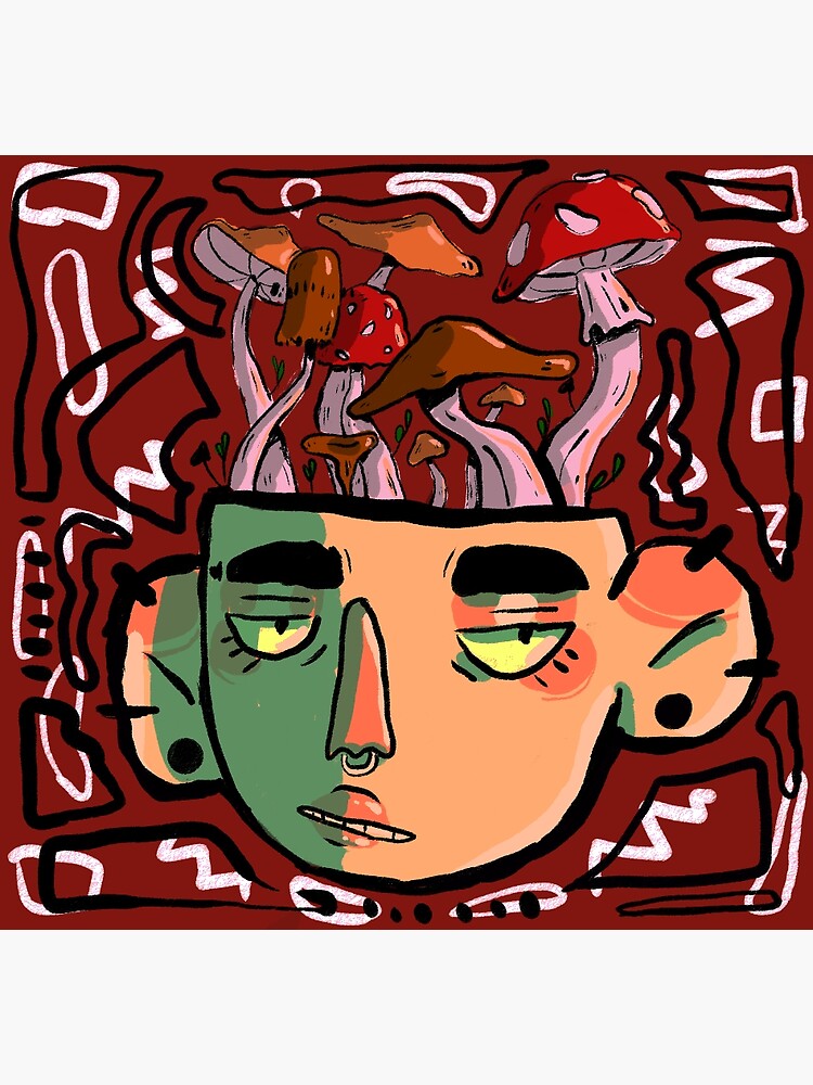 "HeadAche" Sticker by BlueRoses707 | Redbubble