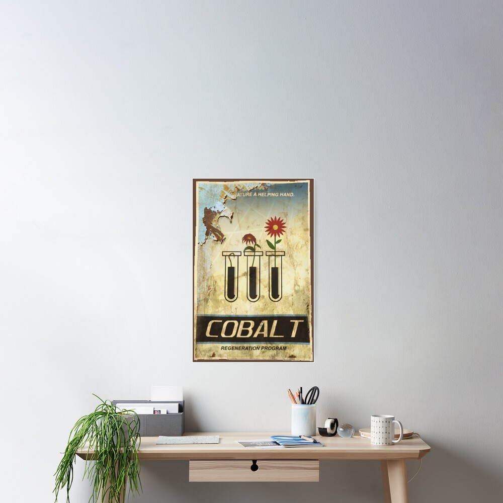 "Rust - Cobalt Poster" Poster for Sale by TurretedSloth | Redbubble