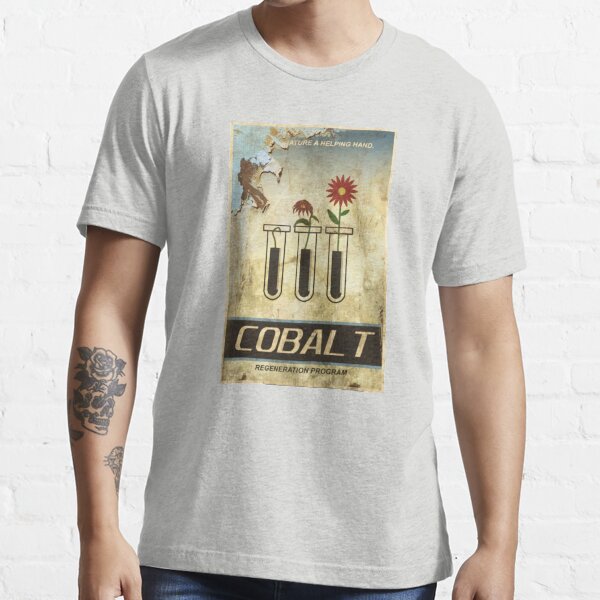 "Rust - Cobalt Poster" T-shirt for Sale by TurretedSloth | Redbubble ...