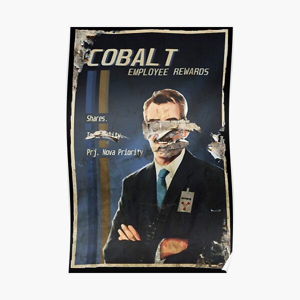 "Rust - Cobalt Employee Rewards Poster" Poster for Sale by ...