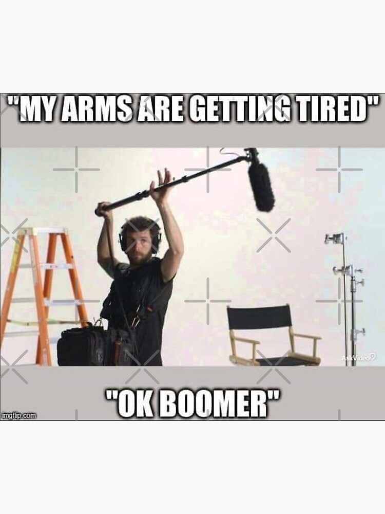 "Boom Operator Meme" Poster for Sale by AsKartongs | Redbubble