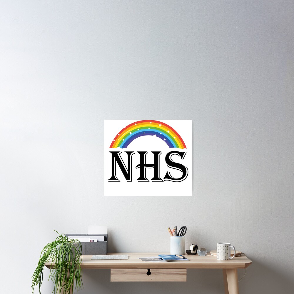 "nhs" Poster for Sale by Artdise | Redbubble