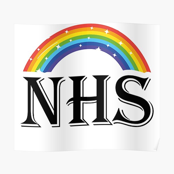 "nhs" Poster for Sale by Artdise | Redbubble