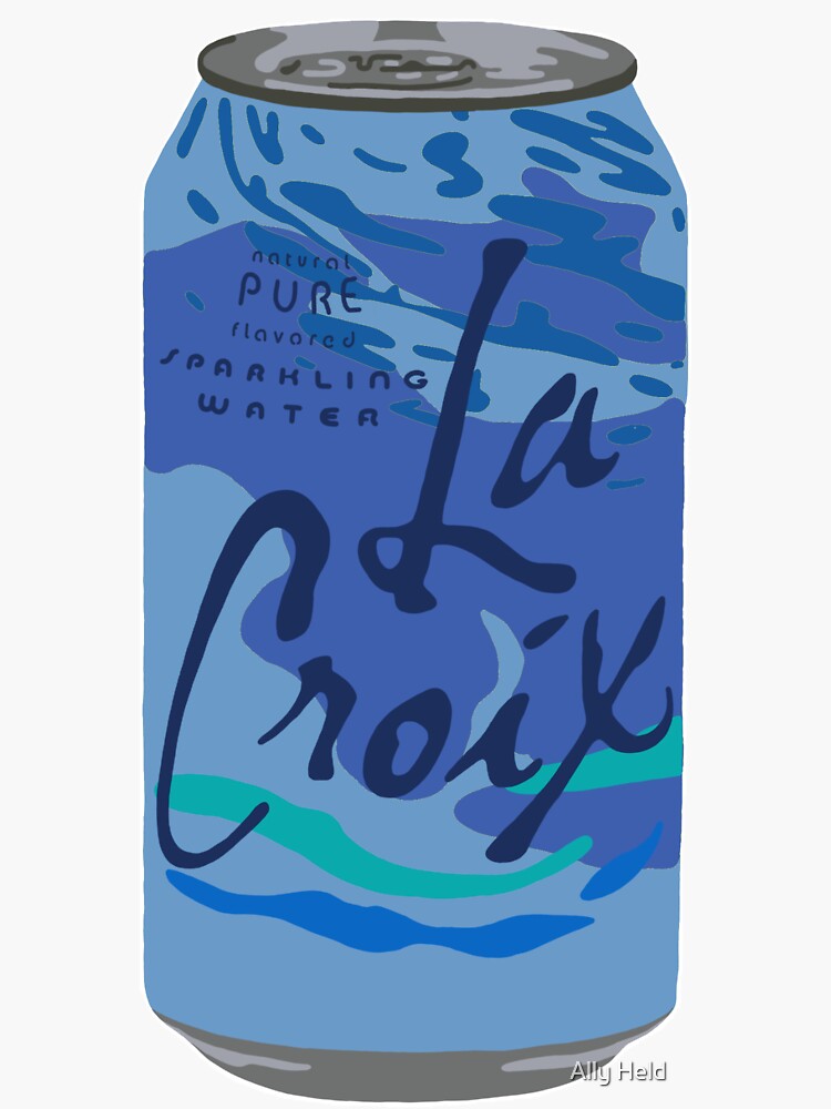 "La Croix can" Sticker for Sale by 775426 | Redbubble