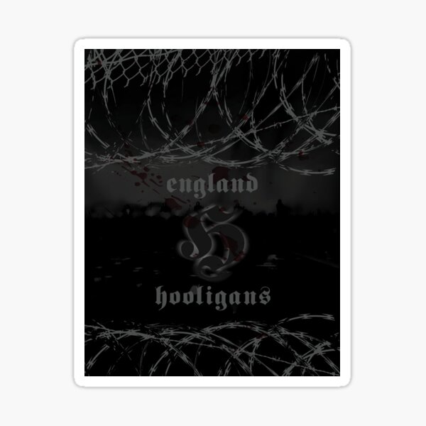 "England football hooligans like a party" Sticker by Thestarrysky ...