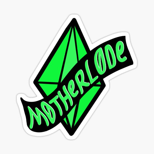 "Sims Motherlode Sticker" Sticker by briwilsondesign | Redbubble