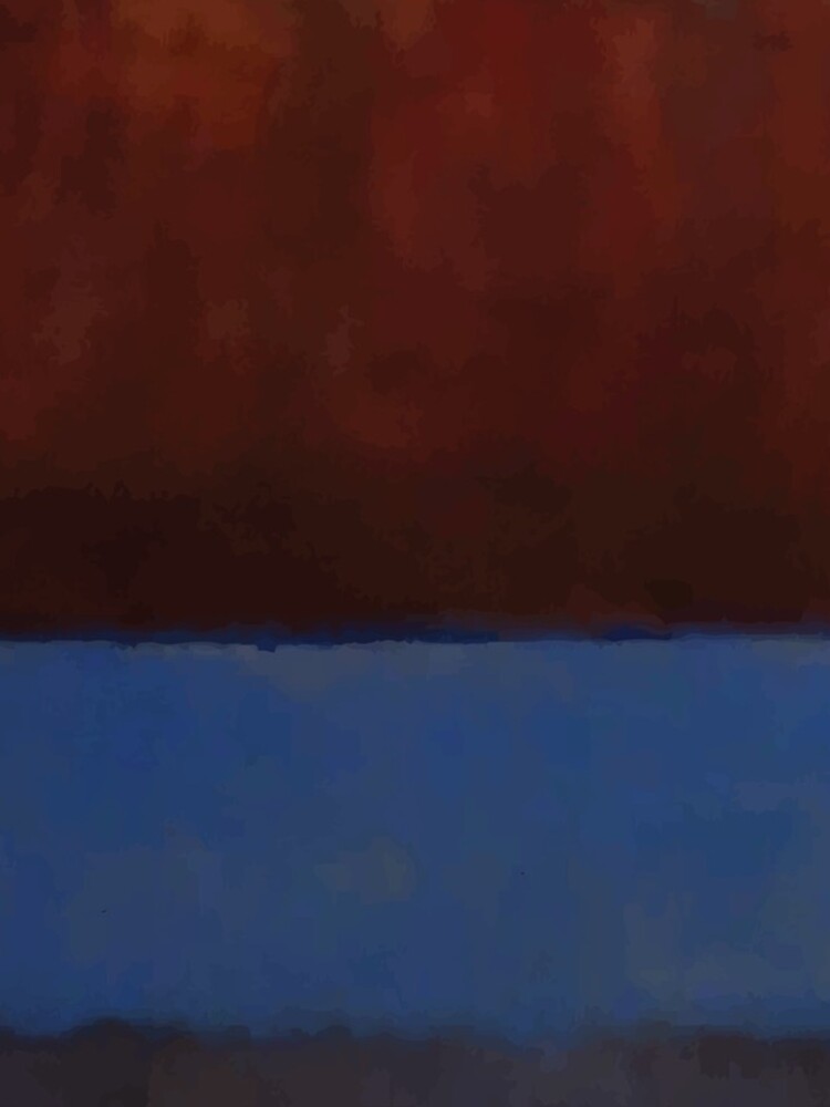 Mark Rothko | No. 61 (Rust And Blue) Iphone Case Designed & Sold By ...