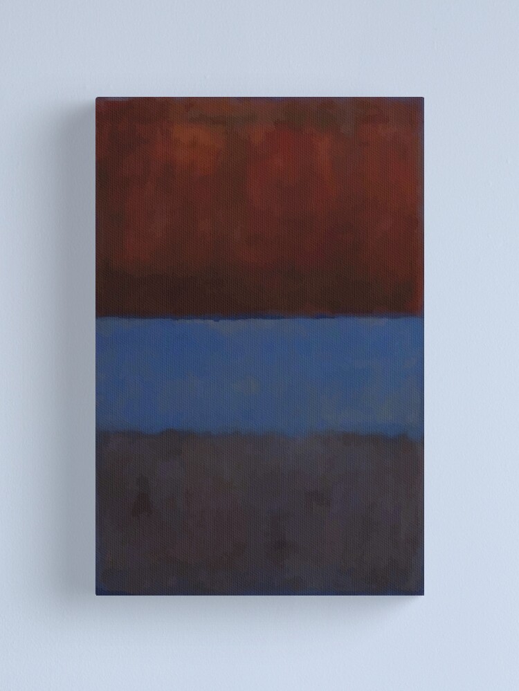 Mark Rothko | No. 61 (Rust and Blue) | Canvas Print sold by Eric ...