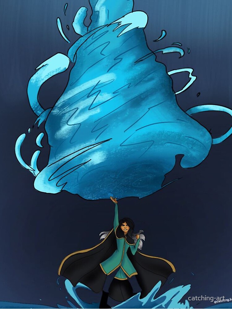 "The Girl of Many Floods " Sticker for Sale by catching-art | Redbubble