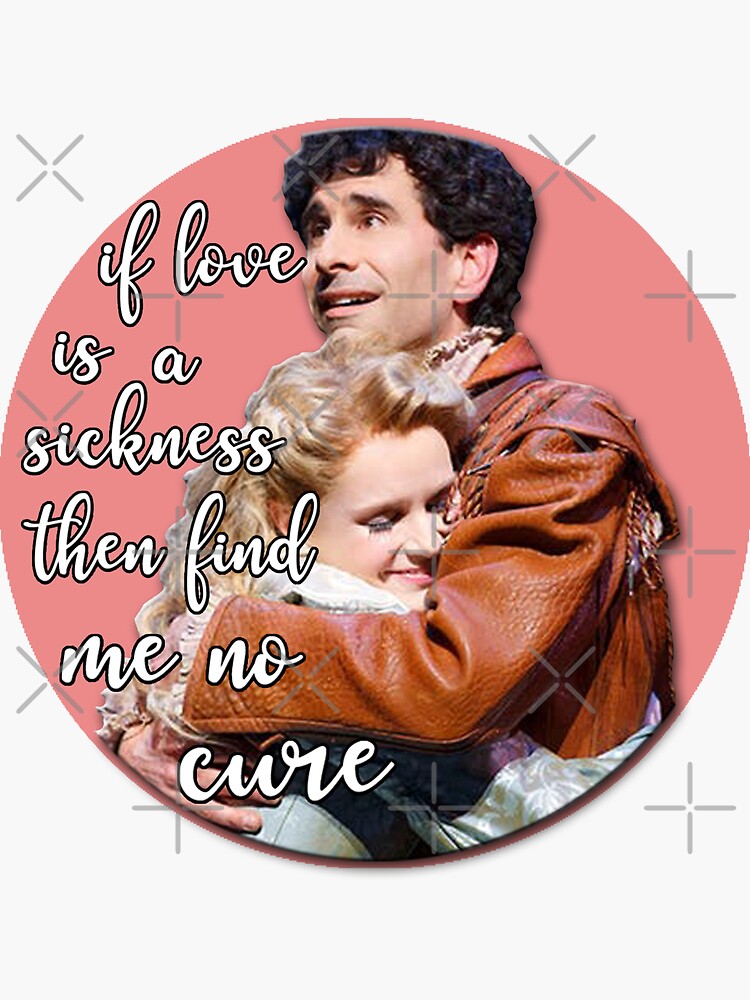 "Something Rotten Nigel and Portia" Sticker by emmat99 | Redbubble