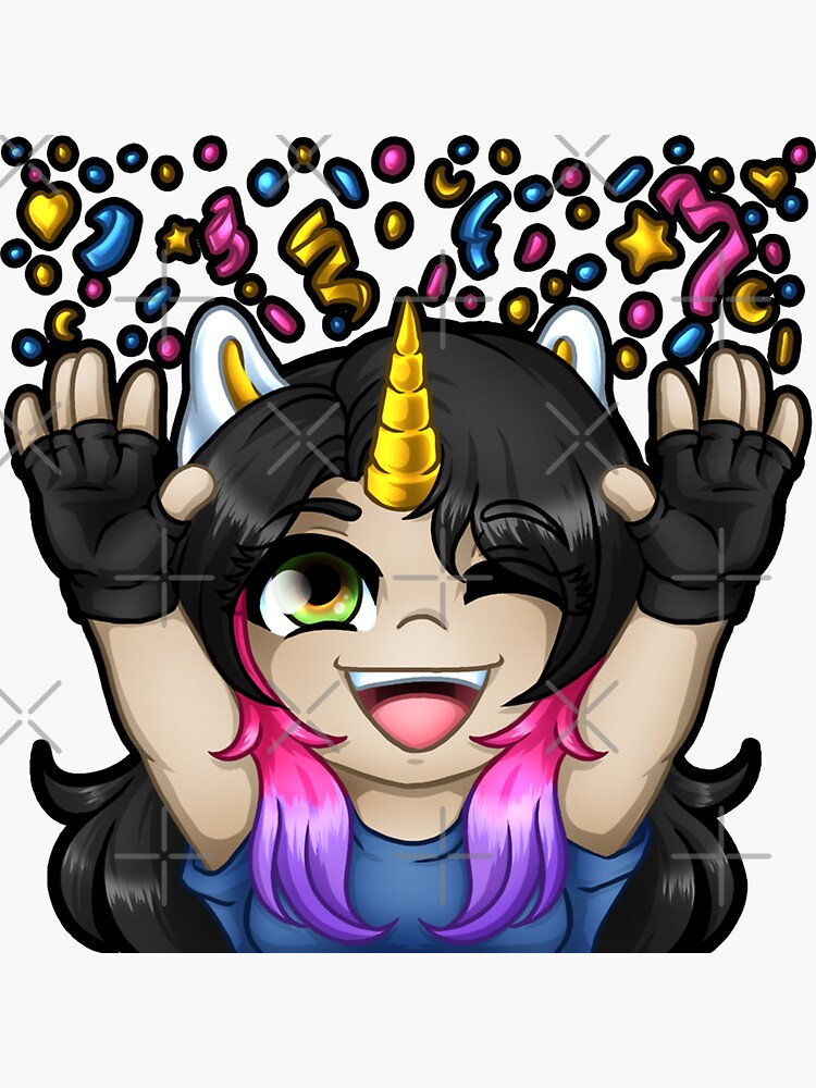 "Hype Emote" Sticker for Sale by MagickDream | Redbubble