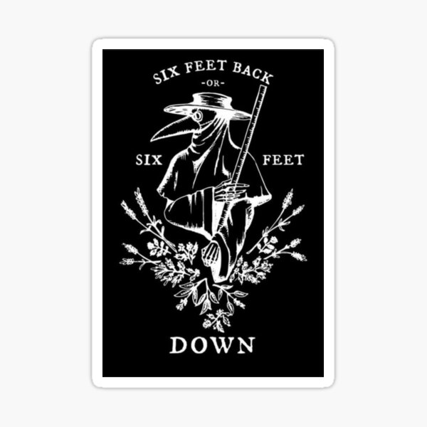 "6 Feet Under." Sticker for Sale by SnakeGirl20 | Redbubble