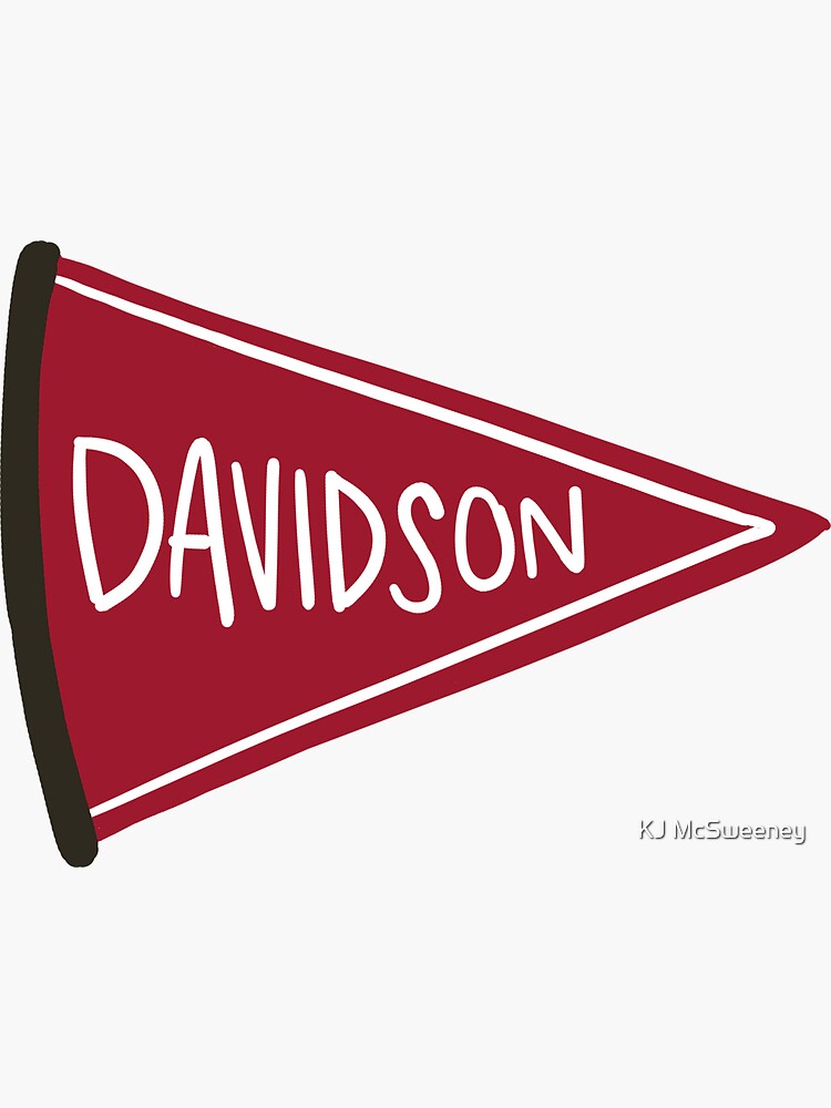 "Davidson College" Sticker by kristymc | Redbubble