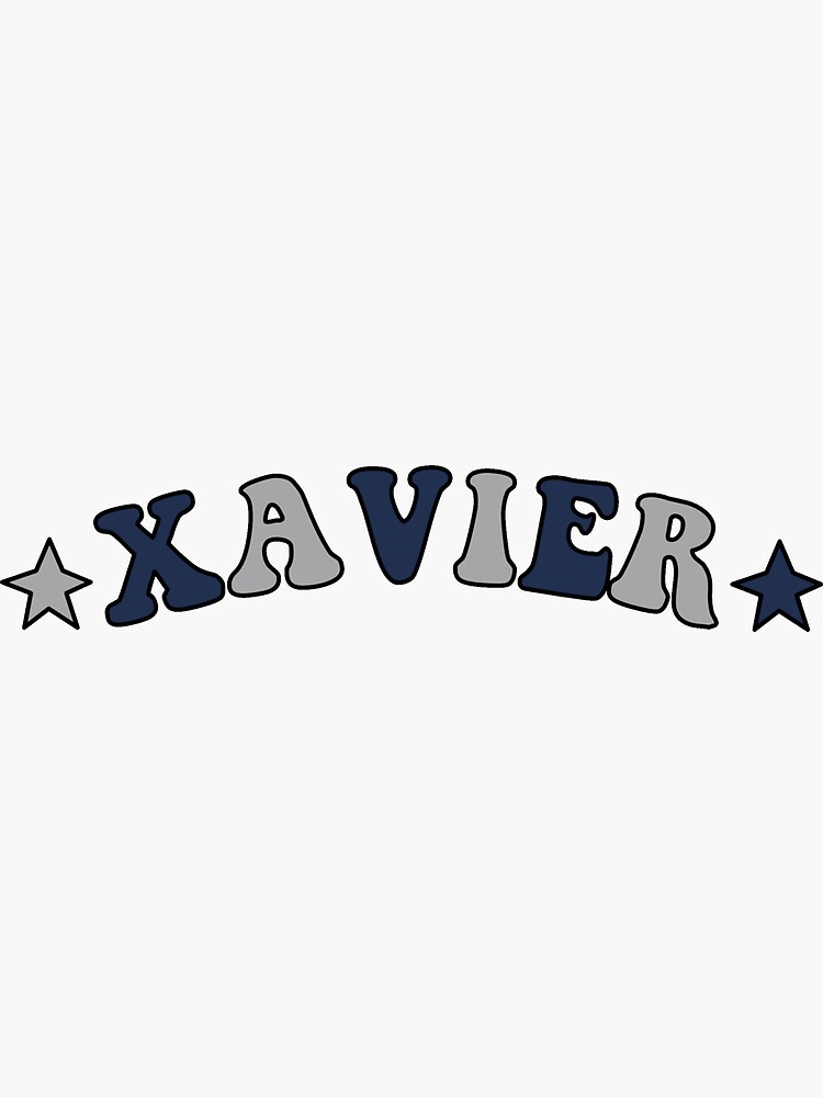 "xavier" Sticker for Sale by esedlack14 | Redbubble
