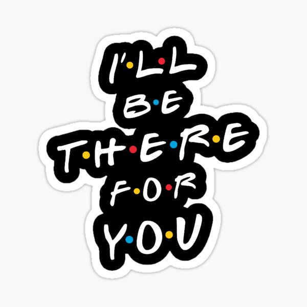 Friends Tv Show Stickers | Redbubble