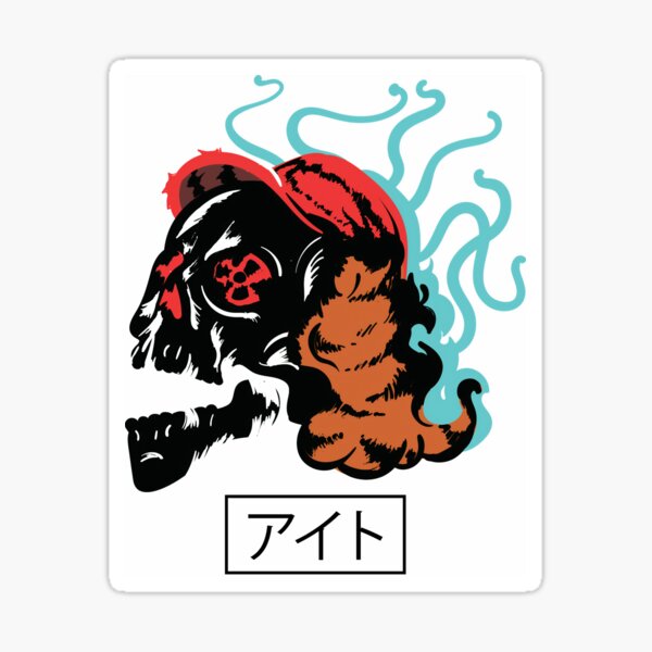 "atomic head" Sticker for Sale by Aitolight | Redbubble