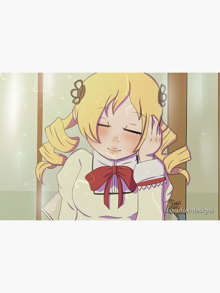 "Mami Tomoe " Sticker for Sale by Tunefox-designs | Redbubble