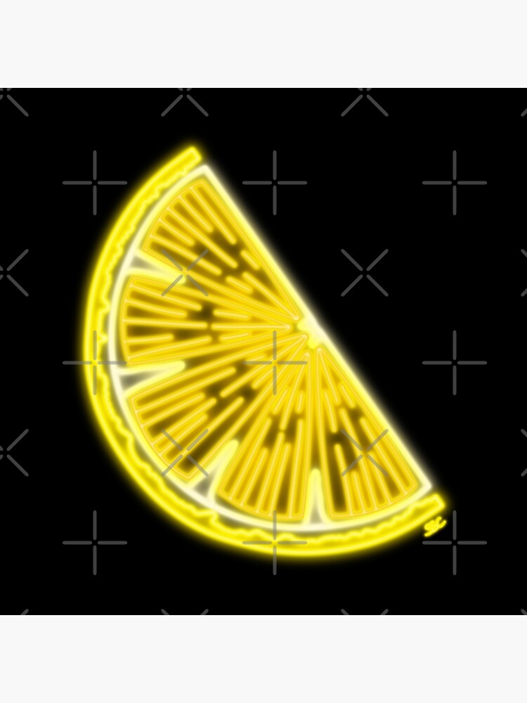 "Neon Lemon" Poster for Sale by SpectreSparkC | Redbubble