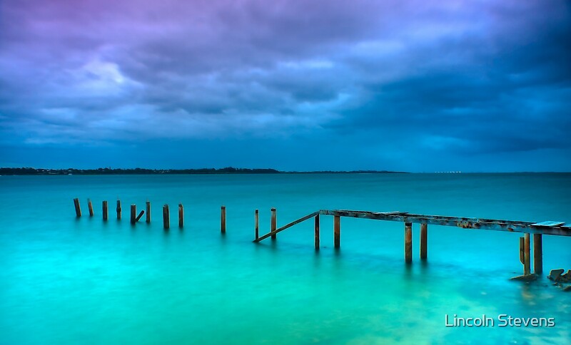 "The Little Cleveland Jetty" by Lincoln Stevens | Redbubble