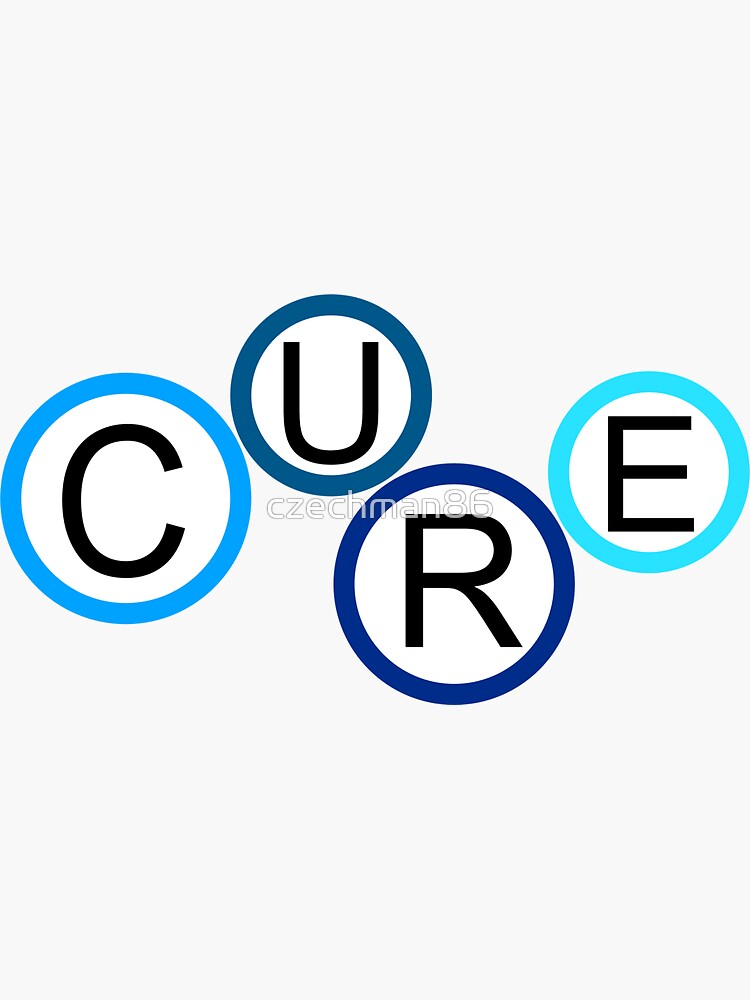 "Cure Circles" Sticker by czechman86 | Redbubble