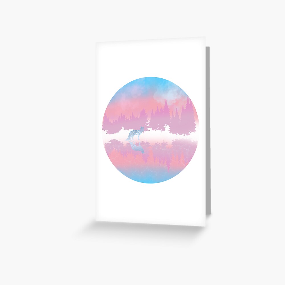 "Subtle trans pride flag" Greeting Card for Sale by dee-arts | Redbubble