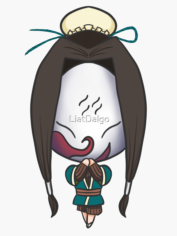 "haku yuki" Sticker for Sale by LiatDalgo | Redbubble