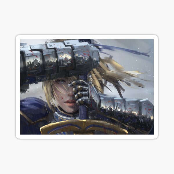 "Fate Holy Grail" Sticker by terpres | Redbubble