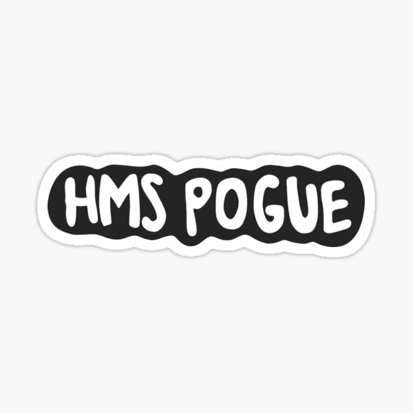 "HMS Pogue Outer Banks" Sticker for Sale by mejessieandari | Redbubble