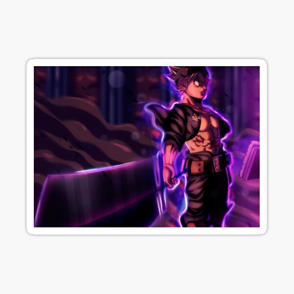 "Black Clover Asta" Sticker by terpres | Redbubble