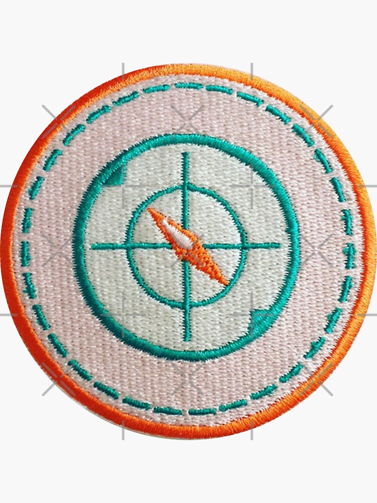 "Compass Sticker" Sticker for Sale by designolo | Redbubble
