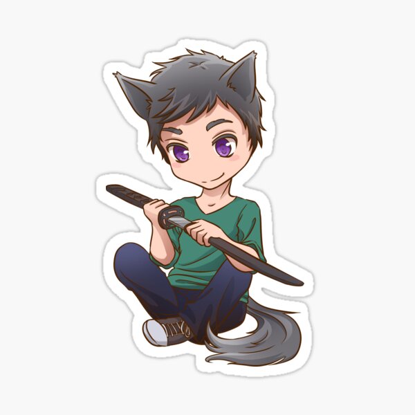 "Chibi Rob Sticker" Sticker by ReplayComic | Redbubble