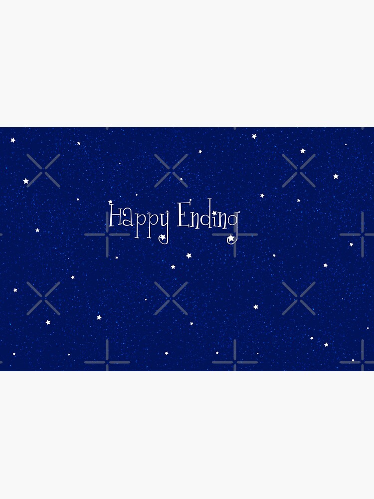 "Happy Ending" Sticker by DeniseAbe | Redbubble