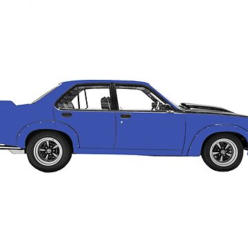 "LH Holden Torana SLR/5000 1974 Azure Blue" Sticker for Sale by ...