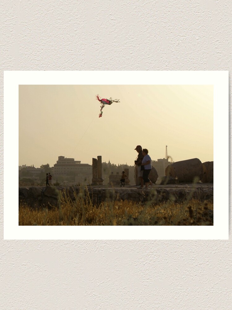 "The Kite Runner" Art Print by Netsrotj | Redbubble