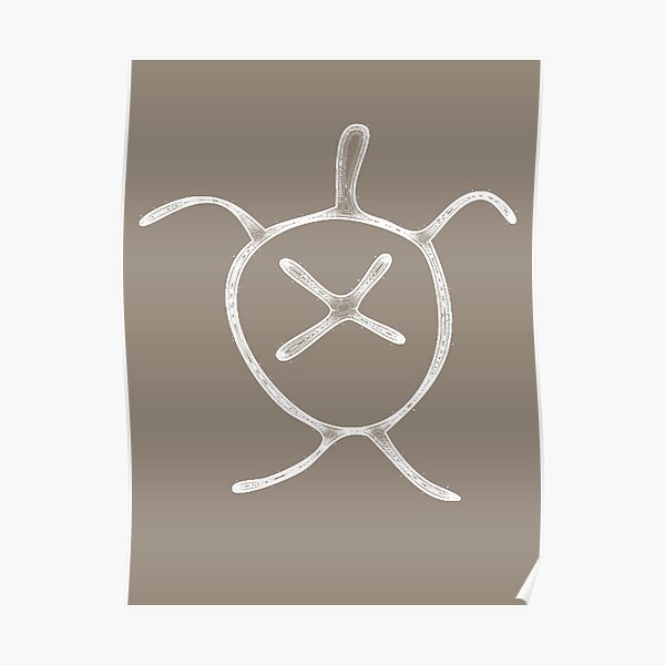 "Taino Turtle Symbol Puerto Rico "'" Poster for Sale by liamaris ...