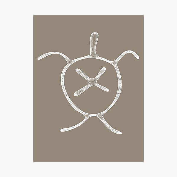 "Taino Turtle Symbol Puerto Rico "'" Photographic Print for Sale by ...