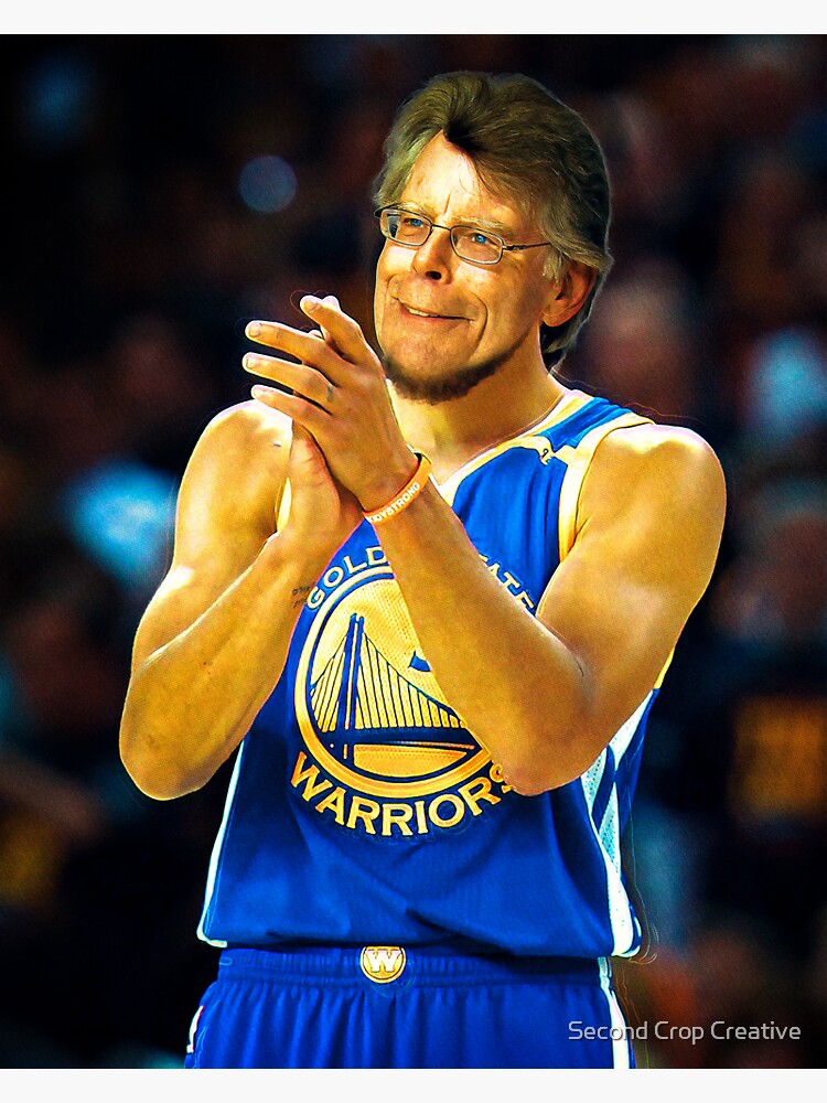 "Famous Stephens - Funny Satire Photoshop Edit - King & Curry" Sticker ...