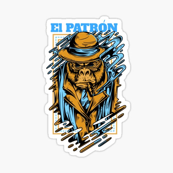"El Patron" Sticker for Sale by PierreStyles | Redbubble