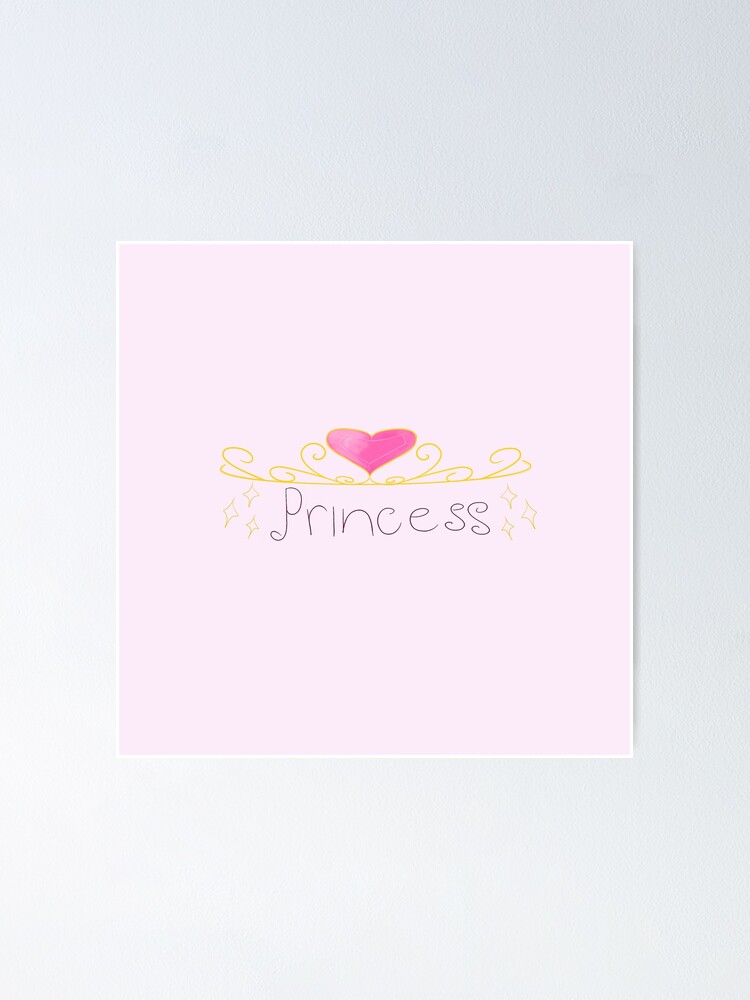 "Princess tiara" Poster by KawaiiAngel24 | Redbubble