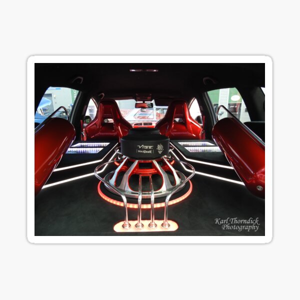 "vibe car audio" Sticker for Sale by karlthorndick | Redbubble