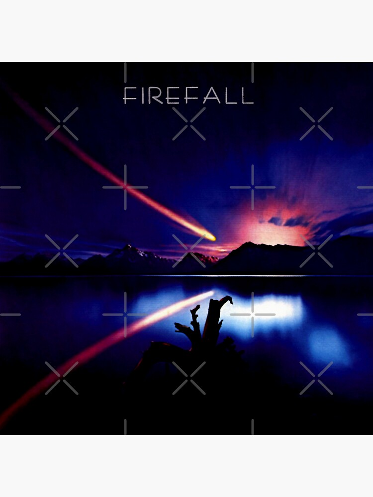 "Firefall: Self-Titled Debut" Sticker by Pop-Pop-P-Pow | Redbubble