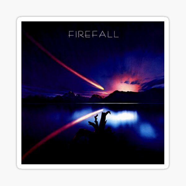 "Firefall: Self-Titled Debut" Sticker by Pop-Pop-P-Pow | Redbubble