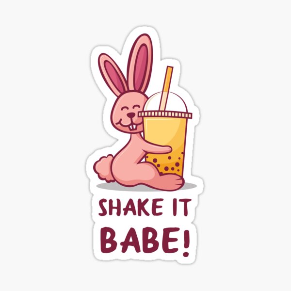 "Shake it!" Sticker for Sale by SShirtThreads | Redbubble