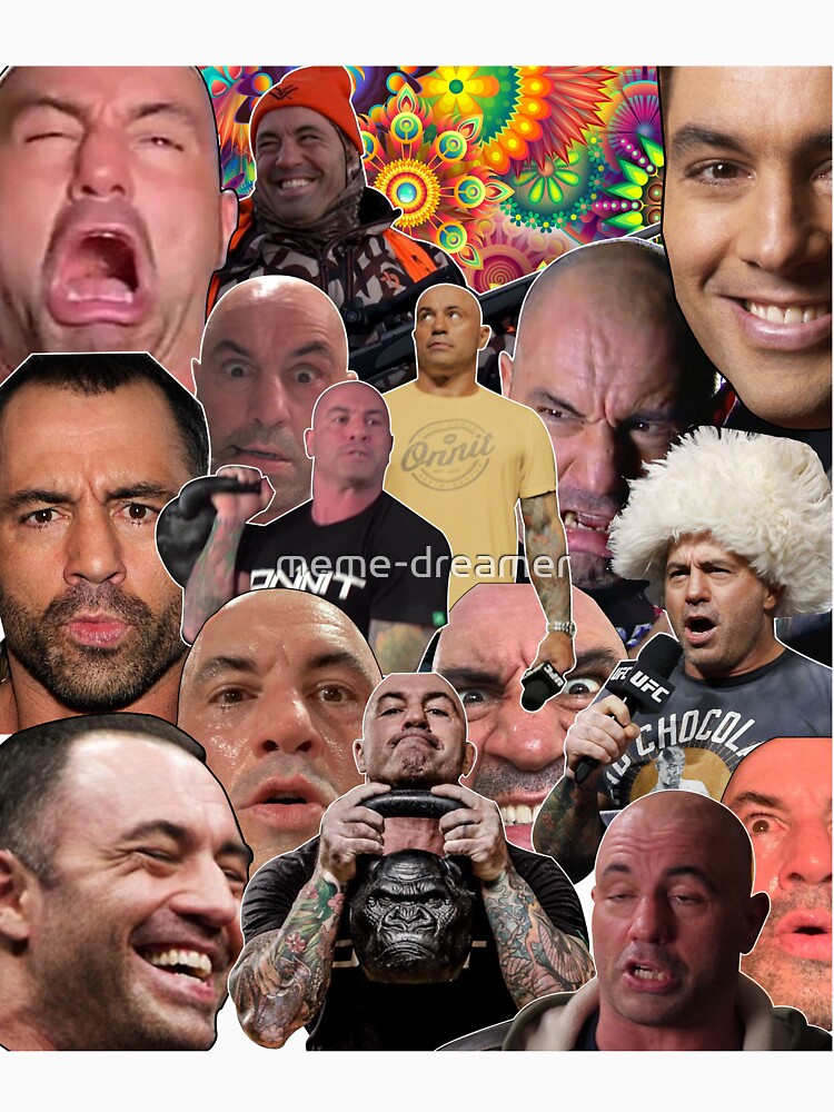 "The Many Faces Of Joe Rogan - Mask" T-shirt for Sale by meme-dreamer ...
