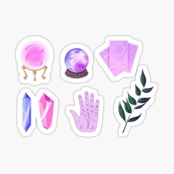 "Oracle Pattern" Sticker by WitchyBusiness1 | Redbubble