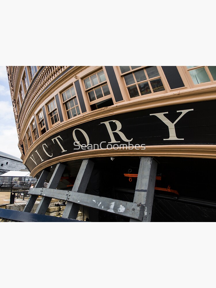 "HMS Victory" Sticker by SeanCoombes | Redbubble